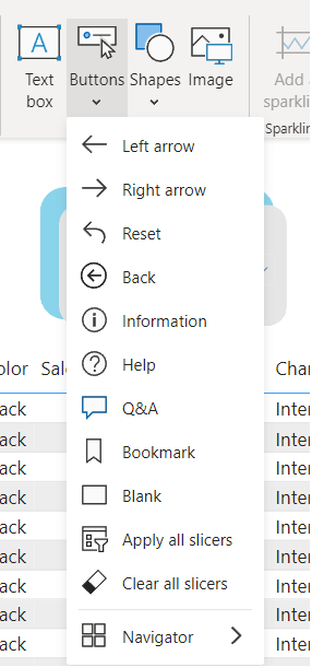 Clear / apply all slicers Button – Power BI Tips – Atefeh BI