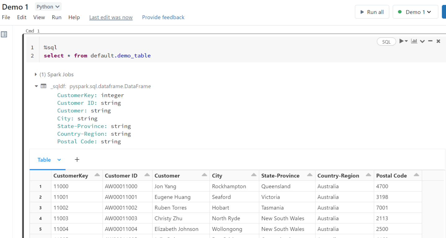 Importing CSV file to Databricks and Creating the Table – Databricks Tips – Atefeh BI